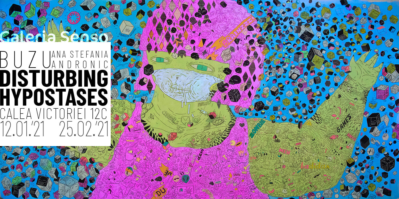 Expozitie DISTURBING HYPOSTASES - artist Ana Stefania Andronic Buzu